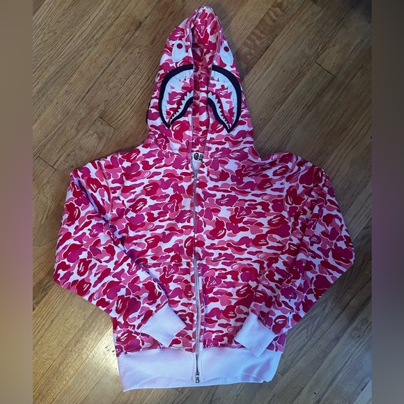 the bathing ape | Jackets & Coats | The Bathing Ape Abc Camo Zip Up ...